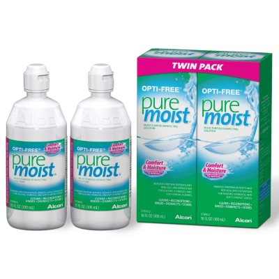 Opti-Free PureMoist Disinfecting Solution - 20 oz. - Sam's Club