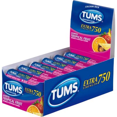 TUMS EX TROP ROLL 12 - Sam's Club