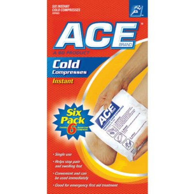 ACE Brand Instant Cold Compress Six Pack - Sam's Club