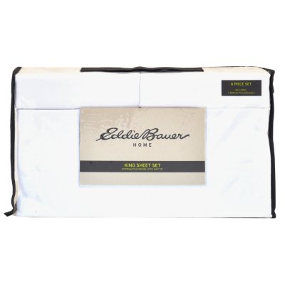 6PC SHEET SET KG WHITE - Sam's Club