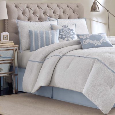 Stratford 7 Piece Comforter Set Various Size and Colors Sam s Club
