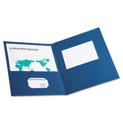 Click here for Oxford Twin Pocket Portfolios with Leatherette Gra... prices