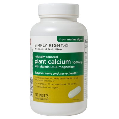 Simply Right? Plant-Sourced Calcium - Sam's Club