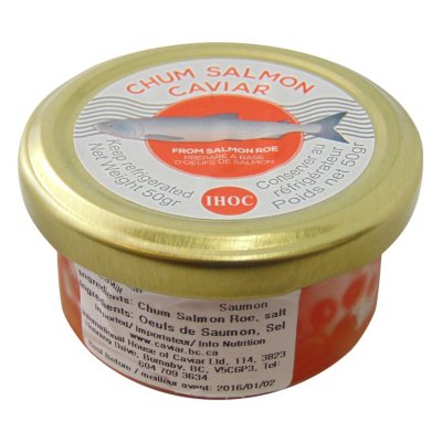 Alaskan Keta Salmon Caviar (50g tin) - Sam's Club