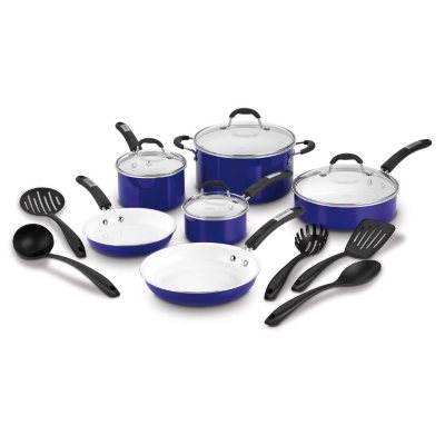 SALE! Cuisinart 15-Piece Ceramic Cookware Set (Assorted 57-15CSA ...