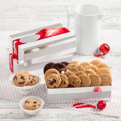 Mrs. Fields Nibblers Striped Gift Box (Case of 20, 24 ct.) - Sam's Club