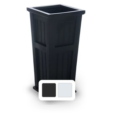 Click here for Mayne Colebrook 32 Tall Planter:- Black prices