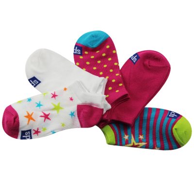 Keds 5 Pair + 1 Bonus Pack Socks - Stars - Sam's Club