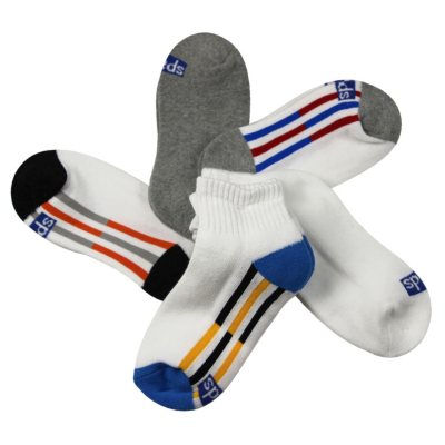 Keds 5 Pair + 1 Bonus Pack Socks - Stripe Trio - Sam's Club
