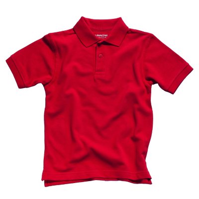 Boys School Uniform Short Sleeve Polo Shirt - Various Colors - Sam's Club