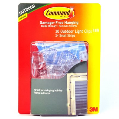 3M COMMAND BRAND HOLIDY LIGHT CLIPS - Sam's Club