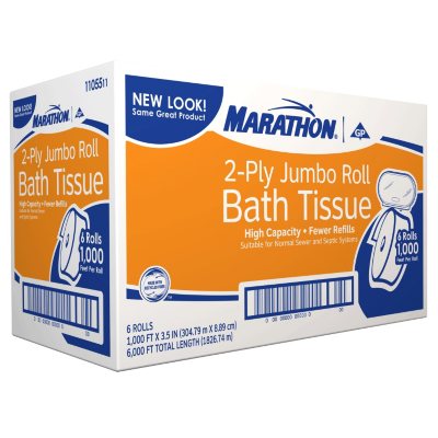 Marathon® 2-Ply Jumbo Roll Bath Tissue - Sam's Club