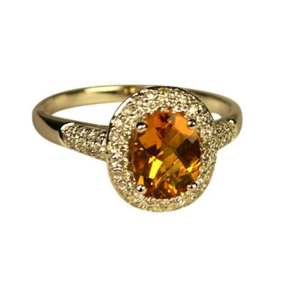 CITRINE RING IN CLUB # 879627 - Sam's Club