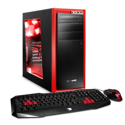 iBUYPOWER SC100 Desktop Computer, AMD FX-4200, 8GB Memory, 1TB Hard ...
