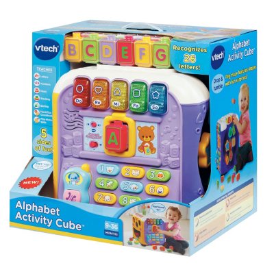 Vtech Alphabet Activity Cube-Red - Sam's Club
