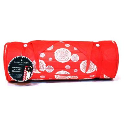 ROLL UP BEACH MAT CIRCLES CORAL - Sam's Club