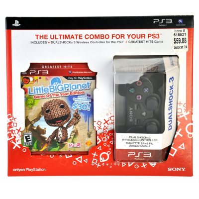 PS3 CONTROLLER COMBO LITTLE BIG PLANET - Sam's Club