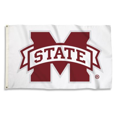 NCAA Mississippi State Bulldogs 3' x 5' Flag with Pole Mount Kit - Sam ...