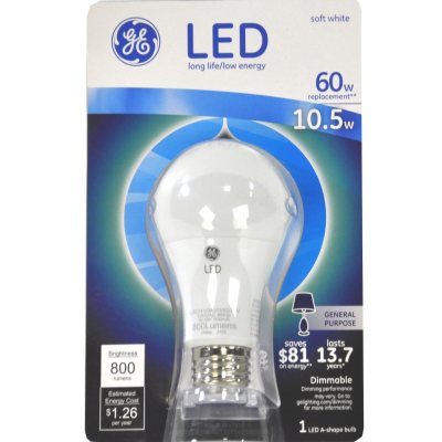 11/10.5 WATT LED 1PK 10.5 WATT LED BULB - Sam's Club