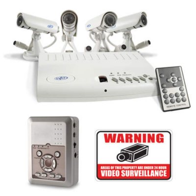 SVAT Color Quad Security System and Mini DVR - Sam's Club