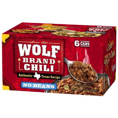 Wolf® Brand Chili without Beans - Sam's Club