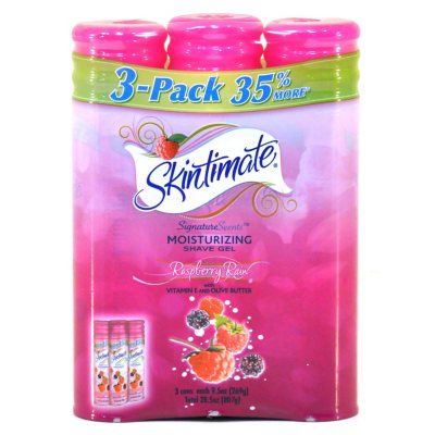 SKINTIMATE SENSITIVE 3 PK /9.5FL OZ PINK - Sam's Club