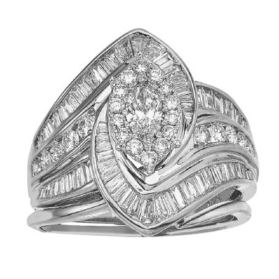 1.50 CT. T.W. Unity Diamond Engagement Set I, I1 - Sam's Club