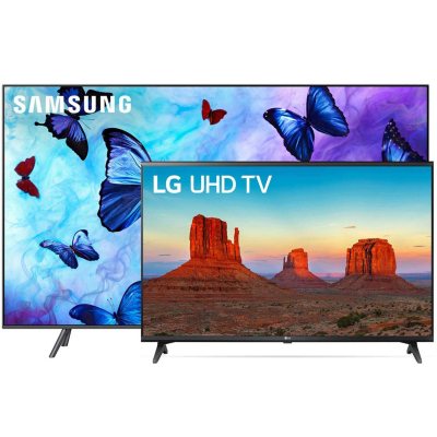 Samsung 82" Class Q6 Series and LG 49" Class 4K TV - Sam's Club