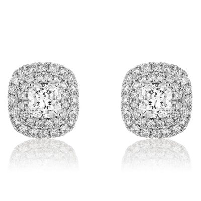 Click here for Superior Quality Collection 1.73 CT. T. W. Cushion... prices