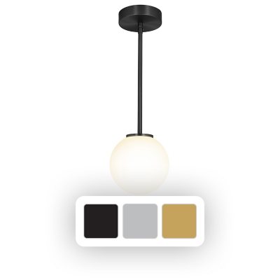 GE Solon Decorative Pendant Integrated Color-Changing Light Fixture ...
