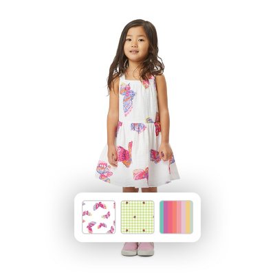Peek Toddler Gauze Dress - Sam's Club
