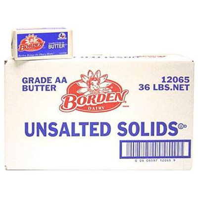 Borden® AA Unsalted Butter Solids - 36/1lb - Sam's Club