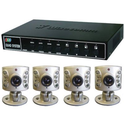 Wisecom 4 Pk Color Quad Observation System - Sam's Club