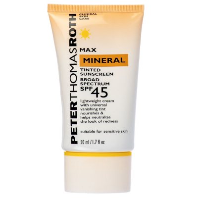 Peter Thomas Roth Max Mineral Tinted Sunscreen Lotion, SPF 45 (1.7 fl ...