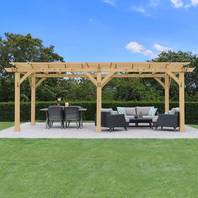Click here for Yardistry 10 x 22 Meridian Pergola prices