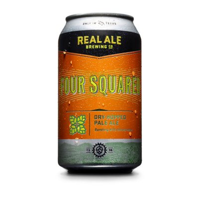 Real Ale Four Squared Pale Ale (12 fl. oz. can, 6 pk.) - Sam's Club