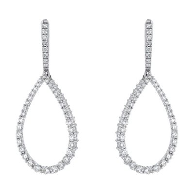 Click here for S Collection 1.50 CT. T. W. Diamond Pear Shaped Ea... prices