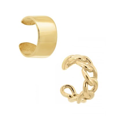 Click here for 14K Yellow Gold Curb Ear Cuff:- Curb Chain prices