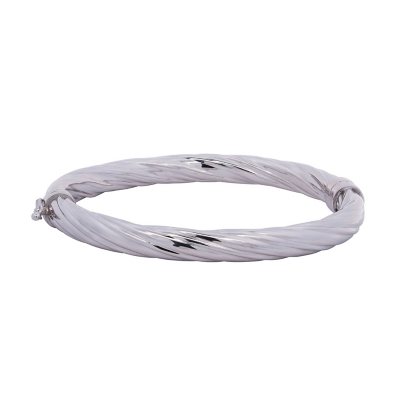 Click here for Twisted Bangle Bracelet in Sterling Silver prices