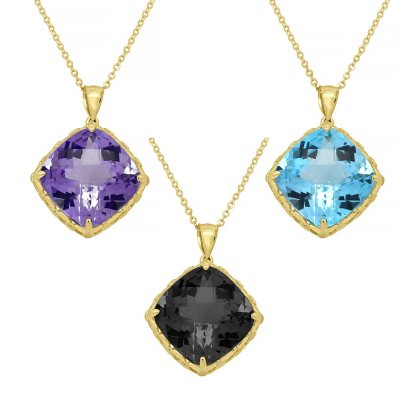 Click here for 14K Gold Prasiolite Pendant with 16-18 Chain:- Ony... prices