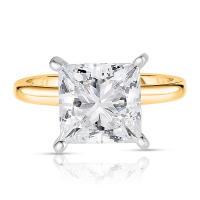 Click here for Lab Created Diamond Princess Cut Solitaire Ring in... prices
