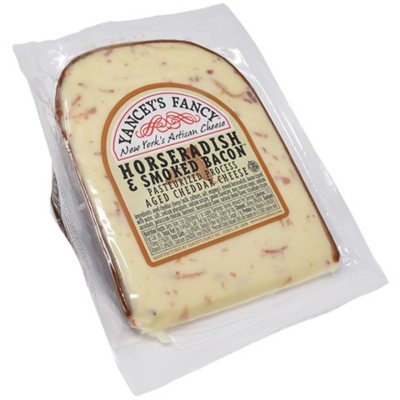 Yancey's Fancy Aged Cheddar Cheese, Horseradish and Smoked Bacon (16 oz ...