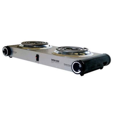 STAINLESS STEEL DUAL ELECTRIC BURNER - Sam's Club