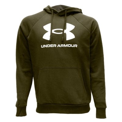 Click here for Under Armour Mens Rival Fleece Logo Hoodie Green M... prices