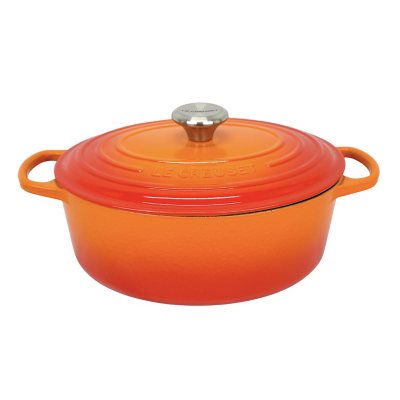 Click here for Le Creuset Signature Oval Dutch Oven 5 qt Flame:-... prices