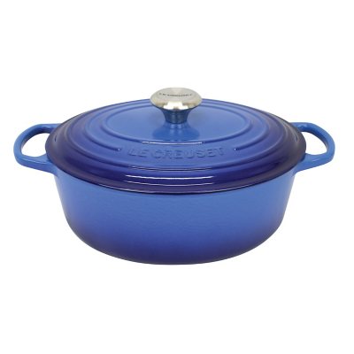 Click here for Le Creuset Signature Oval Dutch Oven 5 qt Azure:-... prices