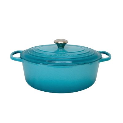 Click here for Le Creuset Signature Oval Dutch Oven 6.75 qt Carib... prices
