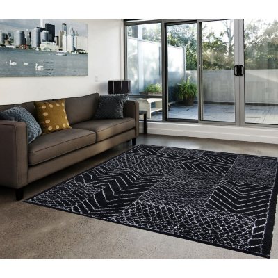 Hand-Knotted 6' x 9' Area Rug, Beige - Sam's Club