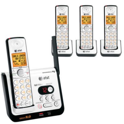 AT&T DECT 4 Handset Answering System with Caller ID - Sam's Club