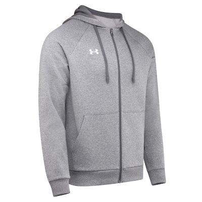Click here for MenS Ua Rival Fleece Fz Hoodie Castlerock Lg:- Cas... prices